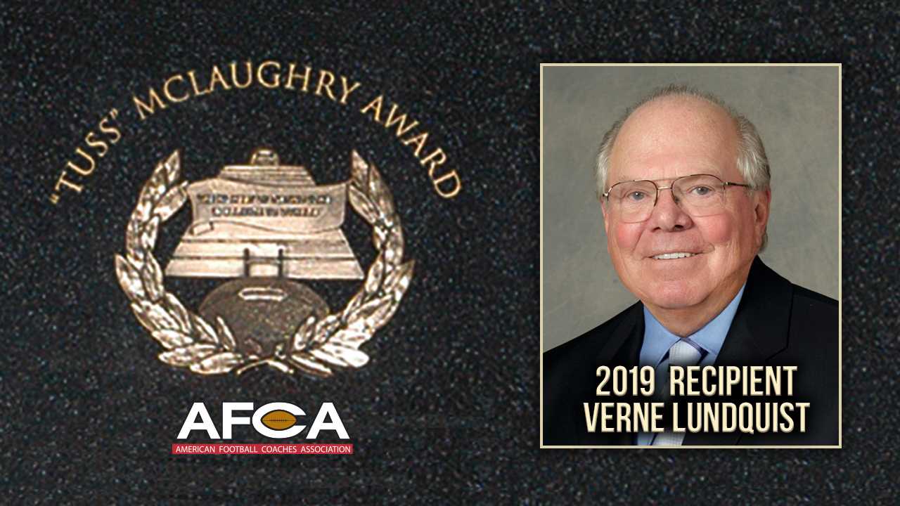 Verne Lundquist To Receive The AFCA's 2019 Tuss McLaughry Award