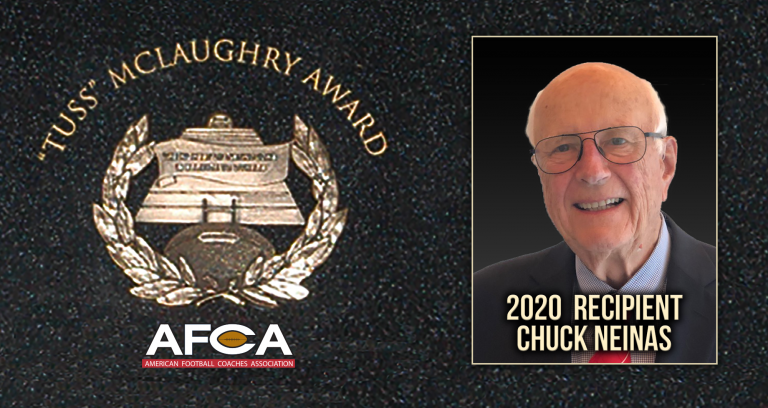 Chuck Neinas To Receive The AFCA's 2020 McLaughry Award - AFCA