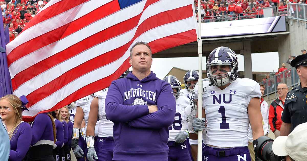 Northwestern Head Coach Pat Fitzgerald Named 2021 AFCA President