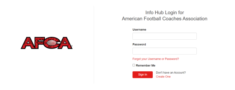Logging into the Info Hub - AFCA