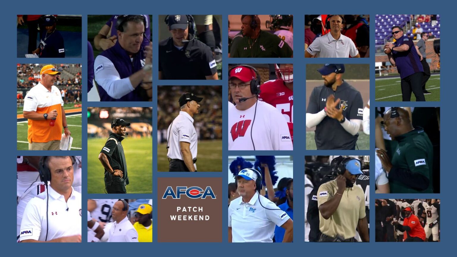 COACHING STAFFS TO WEAR AFCA PATCH ON OPENING WEEKEND - AFCA