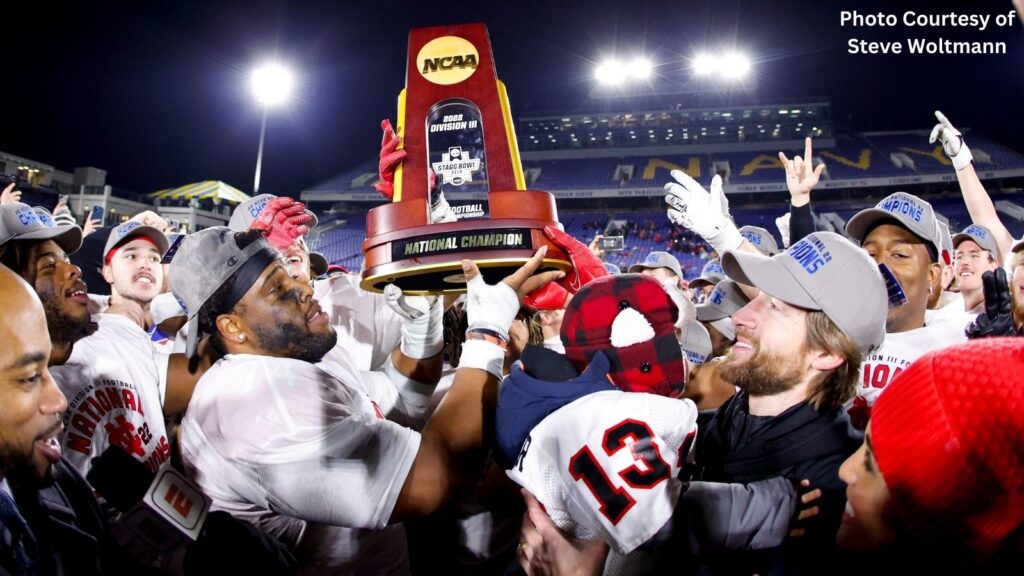 NORTH CENTRAL CLAIMS NO. 1 SPOT AFTER CHAMPIONSHIP VICTORY - AFCA
