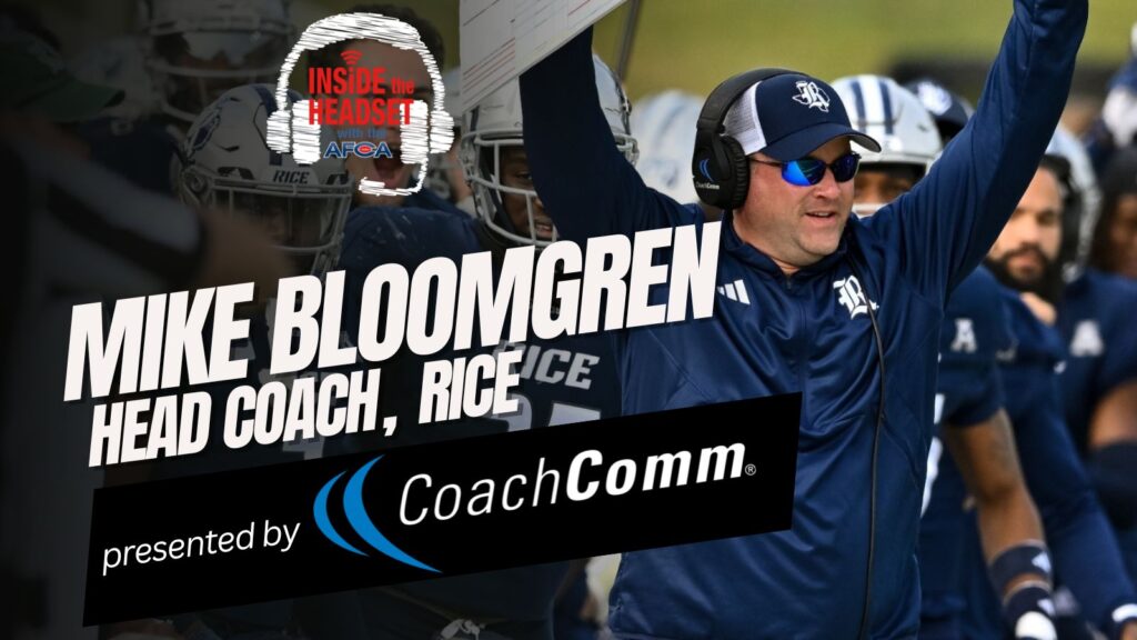 Mike Bloomgren, Head Coach - Rice - AFCA