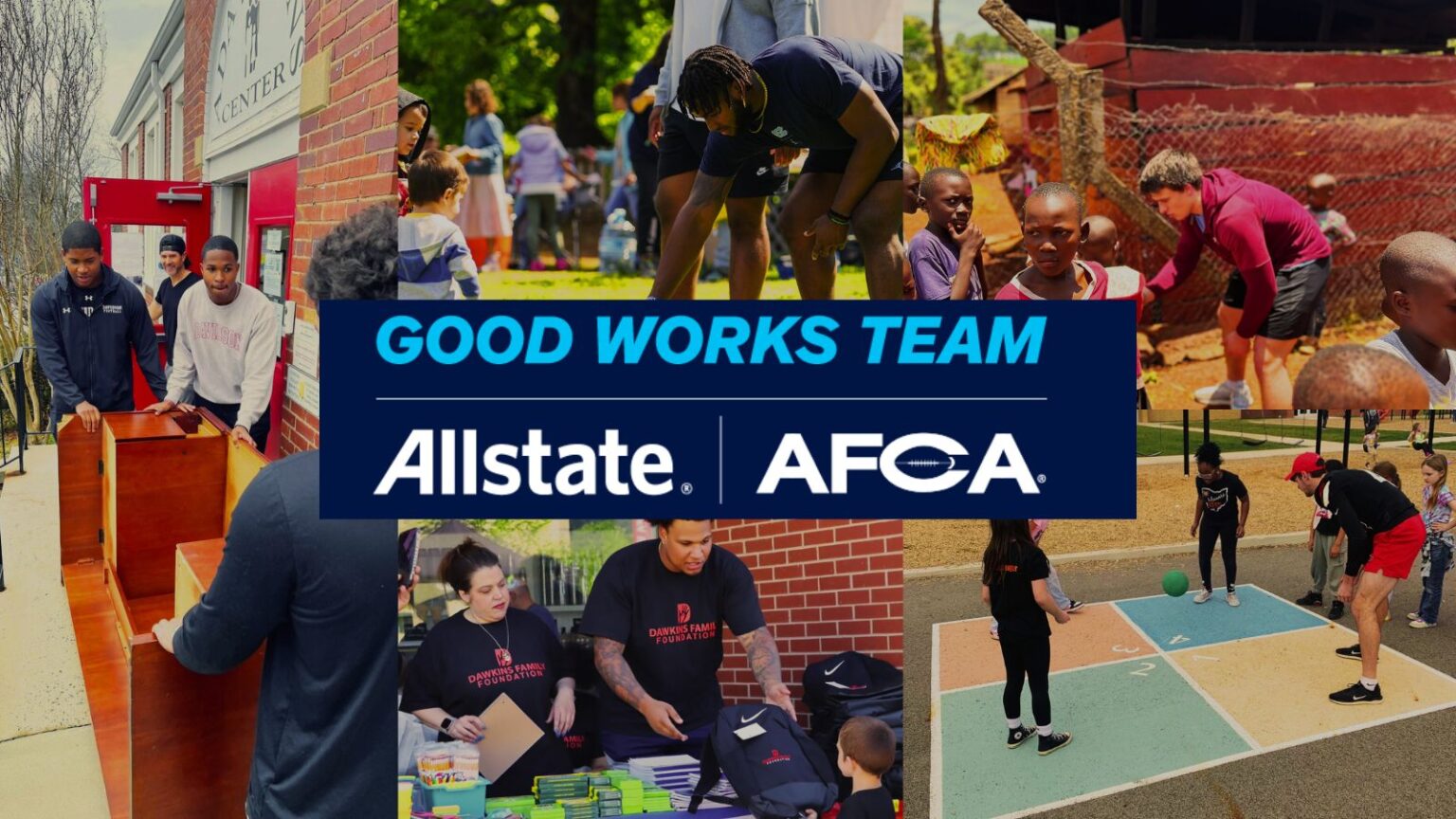 Allstate and the AFCA Along with the Wuerffel Foundation Announce the ...