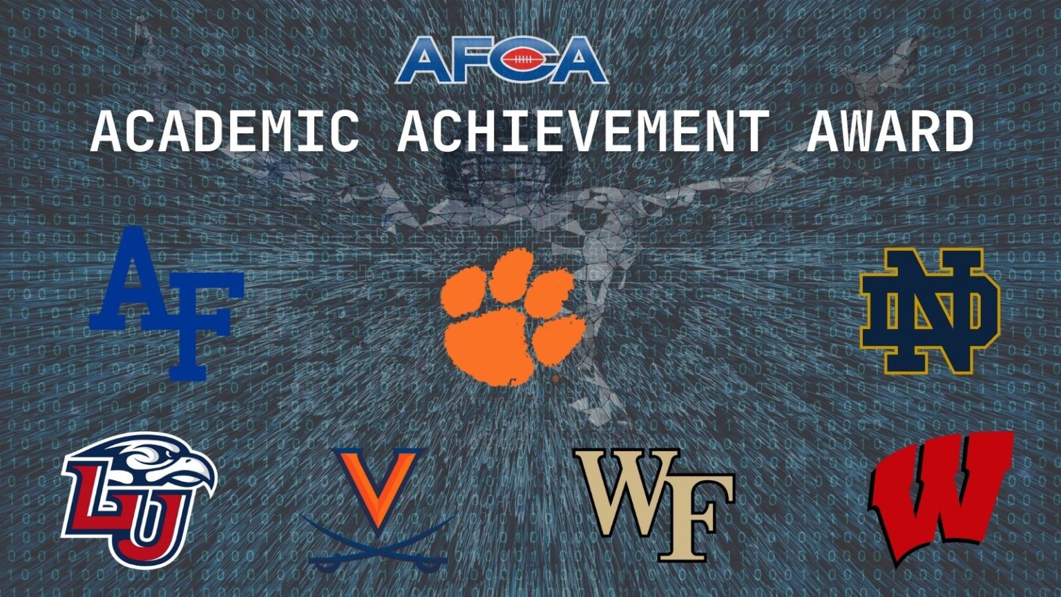 Seven Schools Win AFCA Academic Achievement Award - AFCA