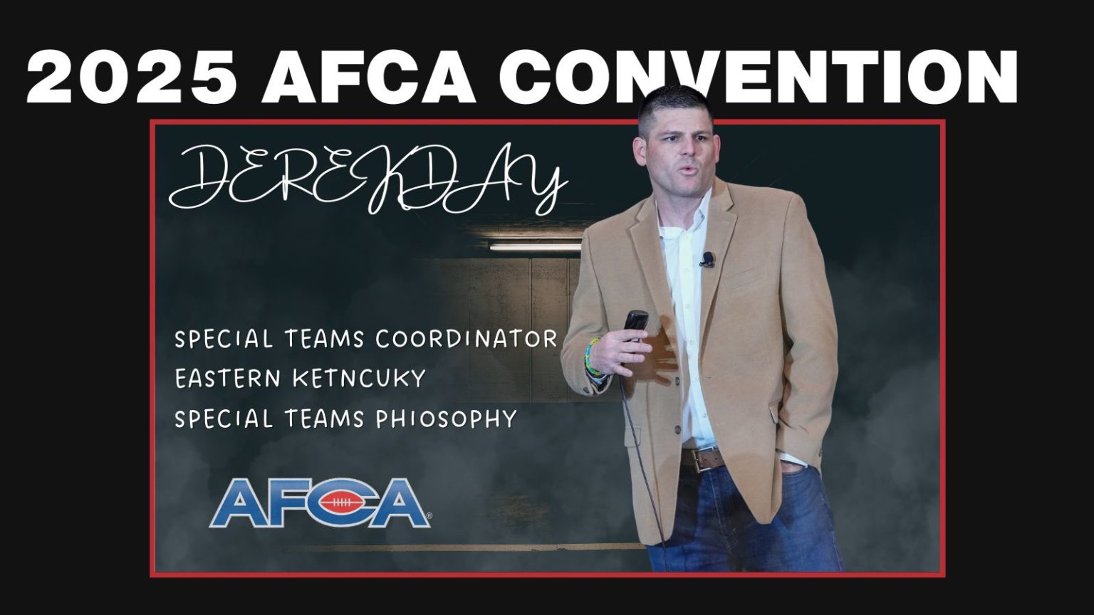 2025 Convention Recap | Derek Day, EKU | Special Teams Phiosophy - AFCA