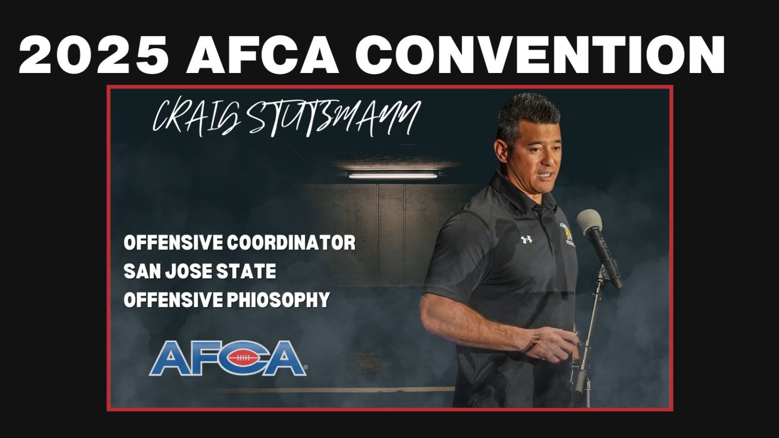 2025 Convention Recap | Craig Stutzmann, San Jose State | Offensive ...