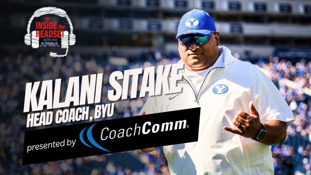 Kalani Sitake, Head Coach - BYU - AFCA