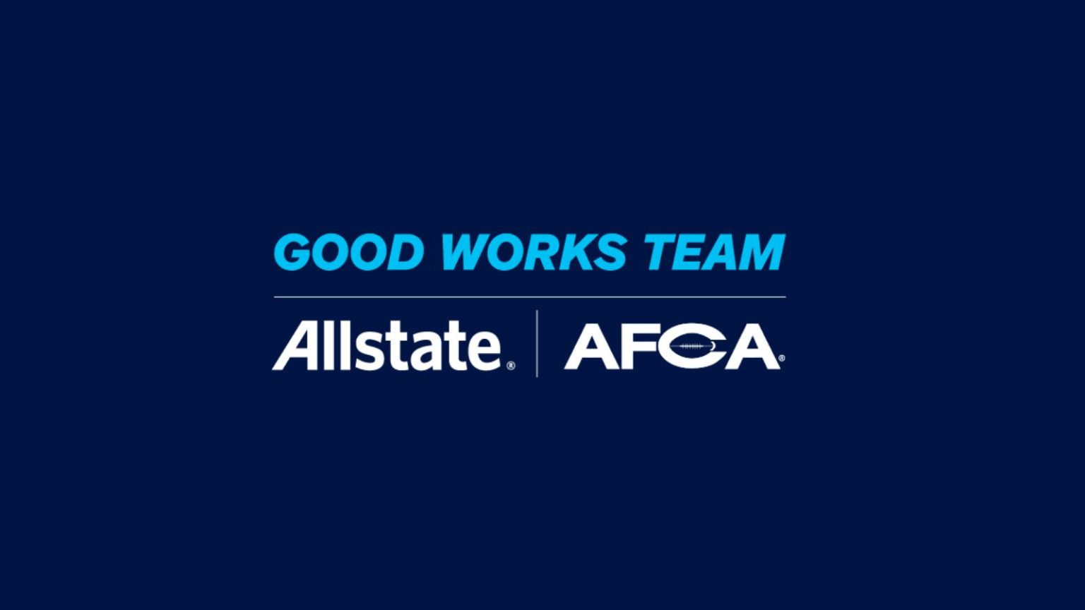 2025 Allstate AFCA Good Works Team & Wuerffel Trophy Nominations Now Open - AFCA