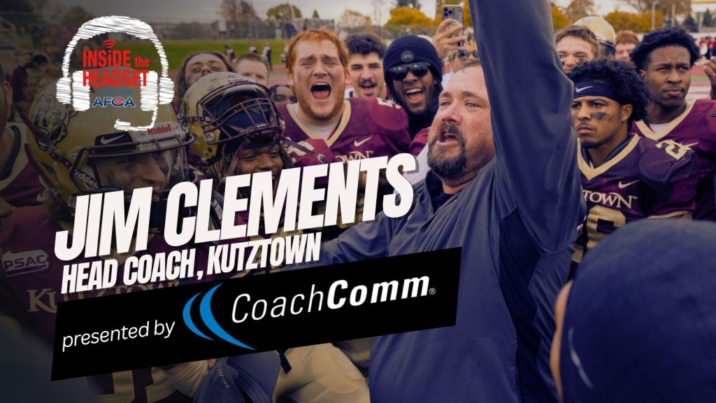Jim Clements, Head Coach - Kutztown - AFCA