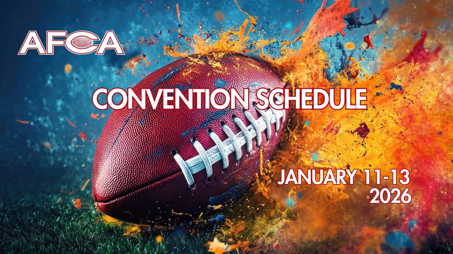 2026 AFCA Convention Schedule - AFCA