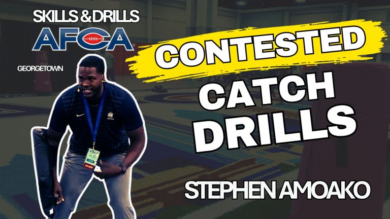 Hand Fighting and Contested Catch Drills for WRs - AFCA